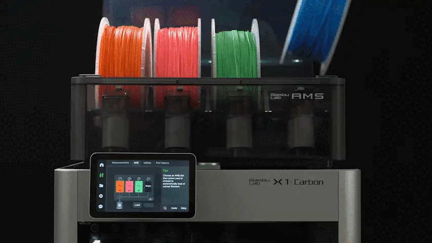 PLA Basic Pumpkin Orange Bambu Lab - 1.75 mm - 1 kg - Polyfab3D